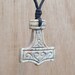 Thor's Hammer Pendant | Mjolnir Symbol Necklace | Viking Jewellery ...