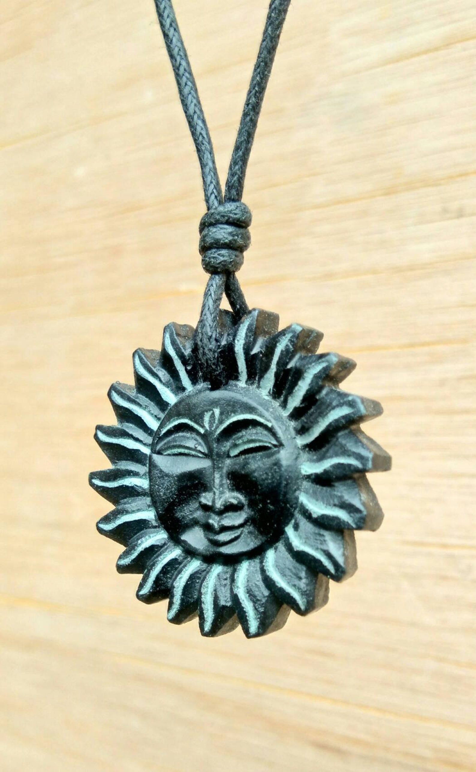 Sun Pendant | Sun God Symbol Necklace Charm Jewelry | Life Sustaining ...