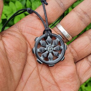 Dharmachakra Pendant | Wheel of Dharma Necklace | Circle of Life ...