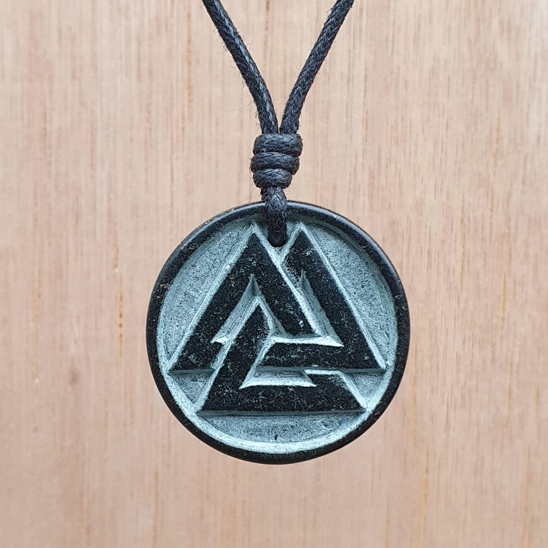 Valknut Symbol Pendant | Viking Neclace | Norse Mythology | Odin God of ...
