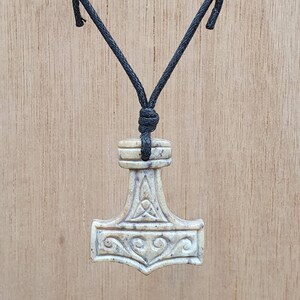 Thor's Hammer Pendant | Mjolnir Symbol Necklace | Viking Jewellery ...