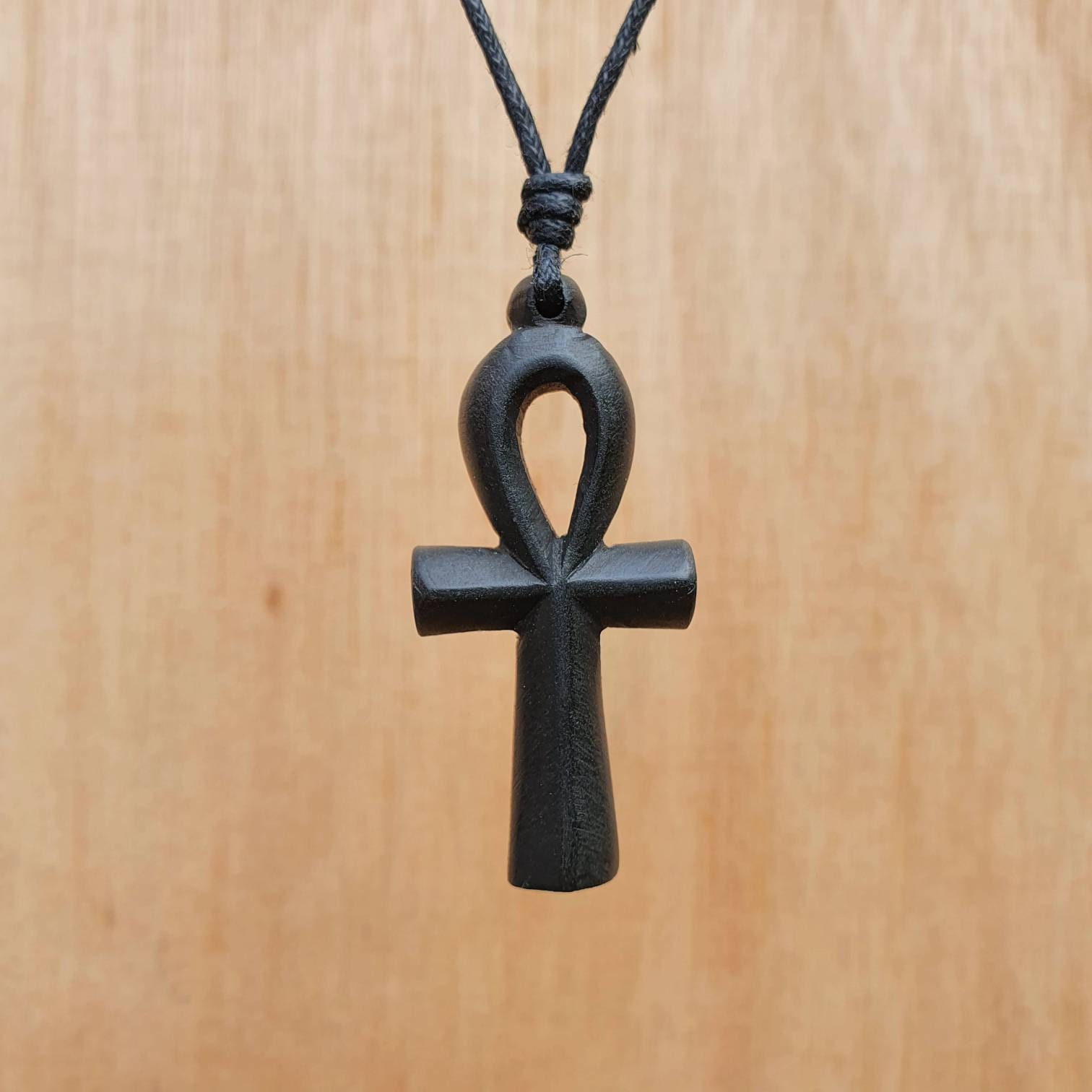 Ankh Pendant Carved Ankh Necklace Hand Carved Natural | Etsy