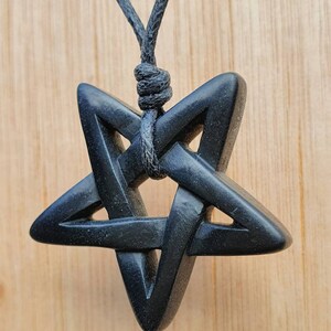 Pentagram Pendant |pentangle Necklace | Five Pointed Celtic Knot Star ...