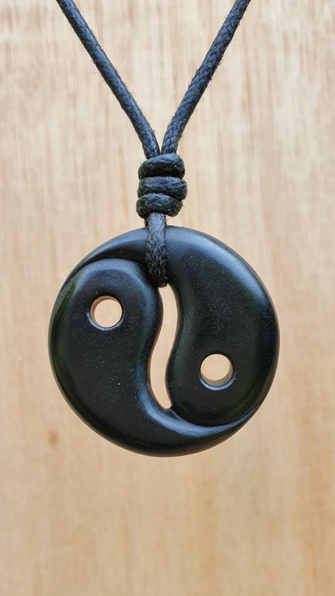 Yin and Yang Pendant | Tai Chi Symbol Necklace | Tao Charm Jewelry ...