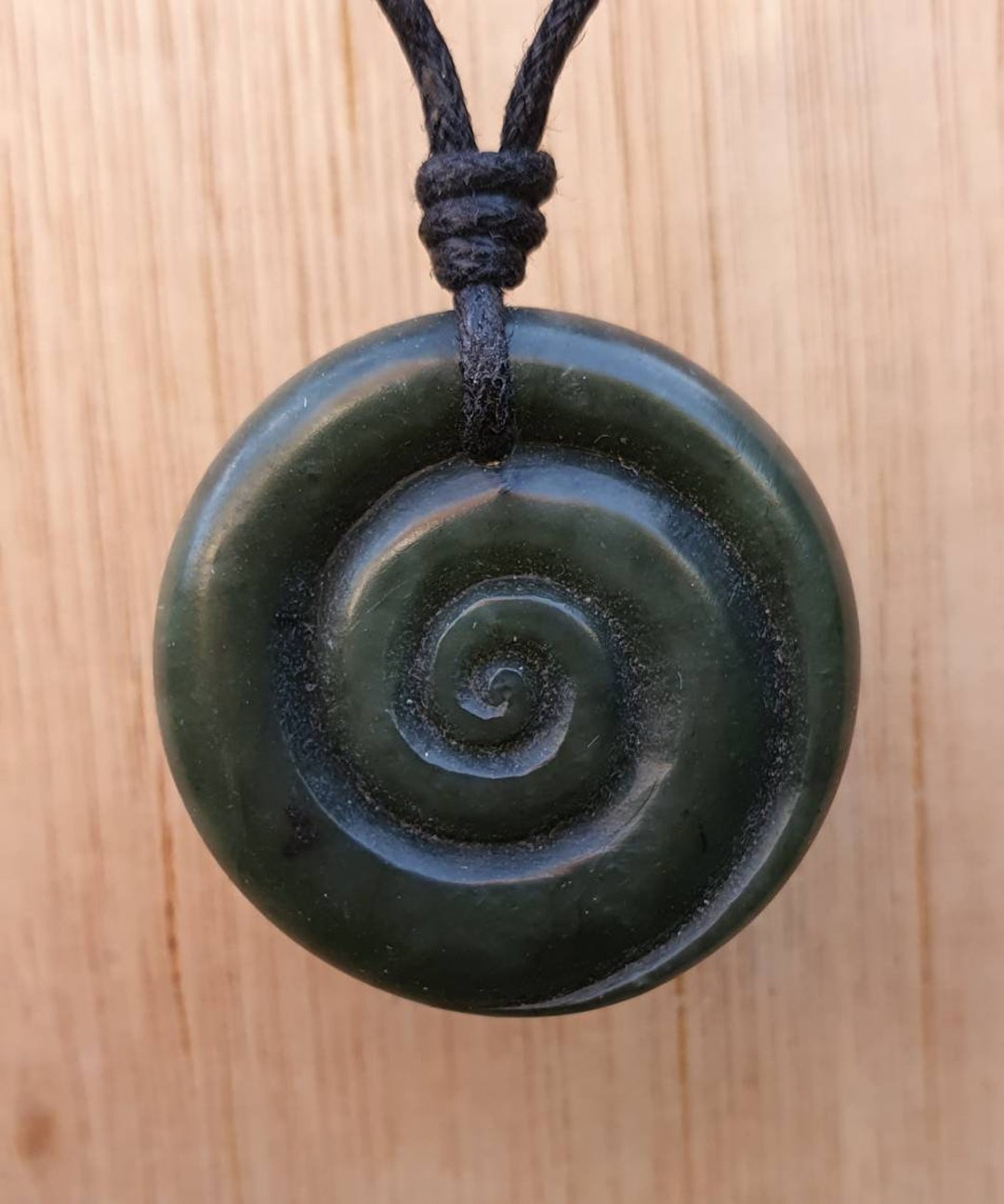 Celtic Spiral Pendant | Hand Carved by Myself From Natural Stone ...