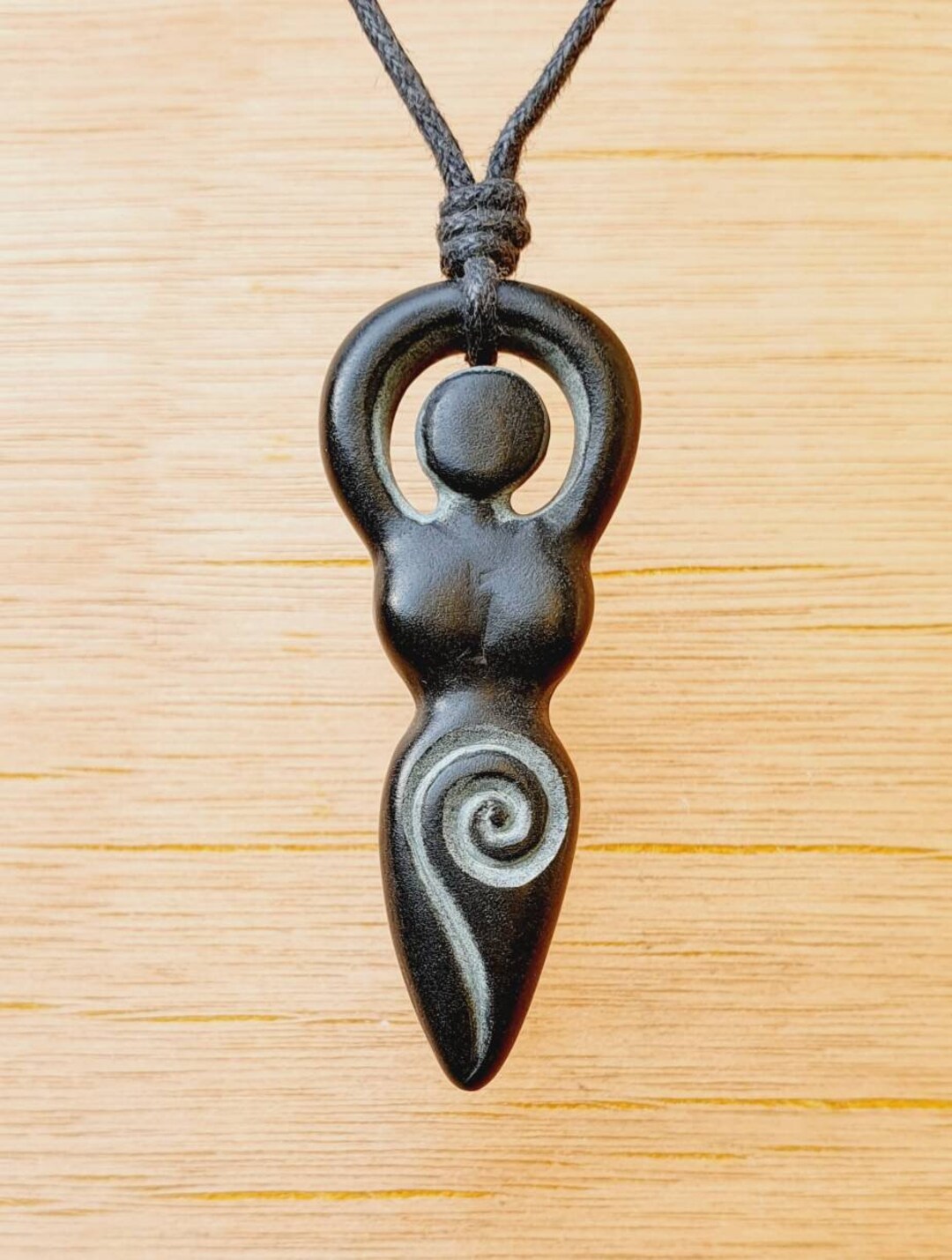 Spiral Goddess Pendant | Celtic Triple Goddess Necklace Charm | Pagon ...