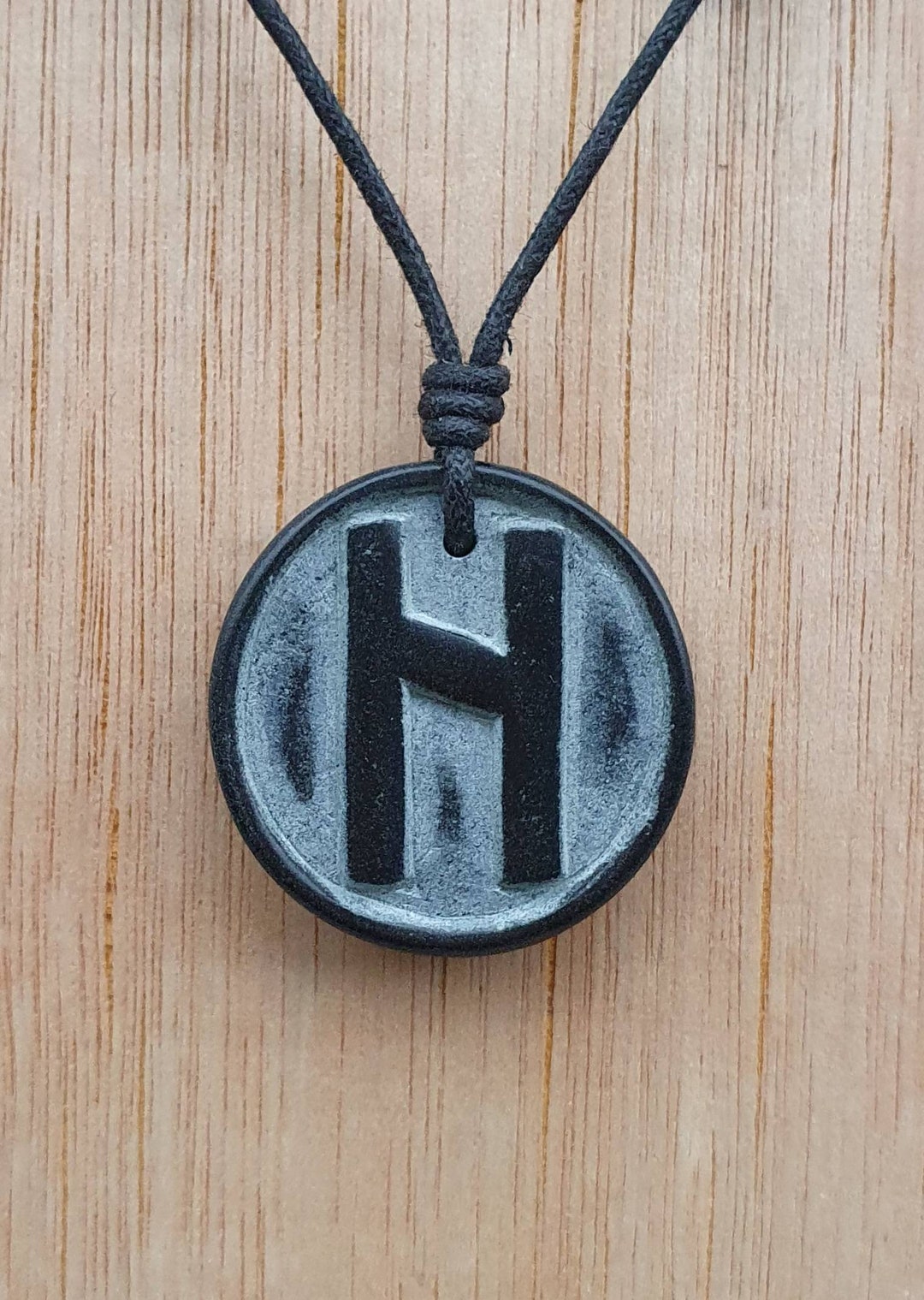 Hagalaz Rune Pendant | Viking Necklace Jewelry | Norse Mythology Symbol ...