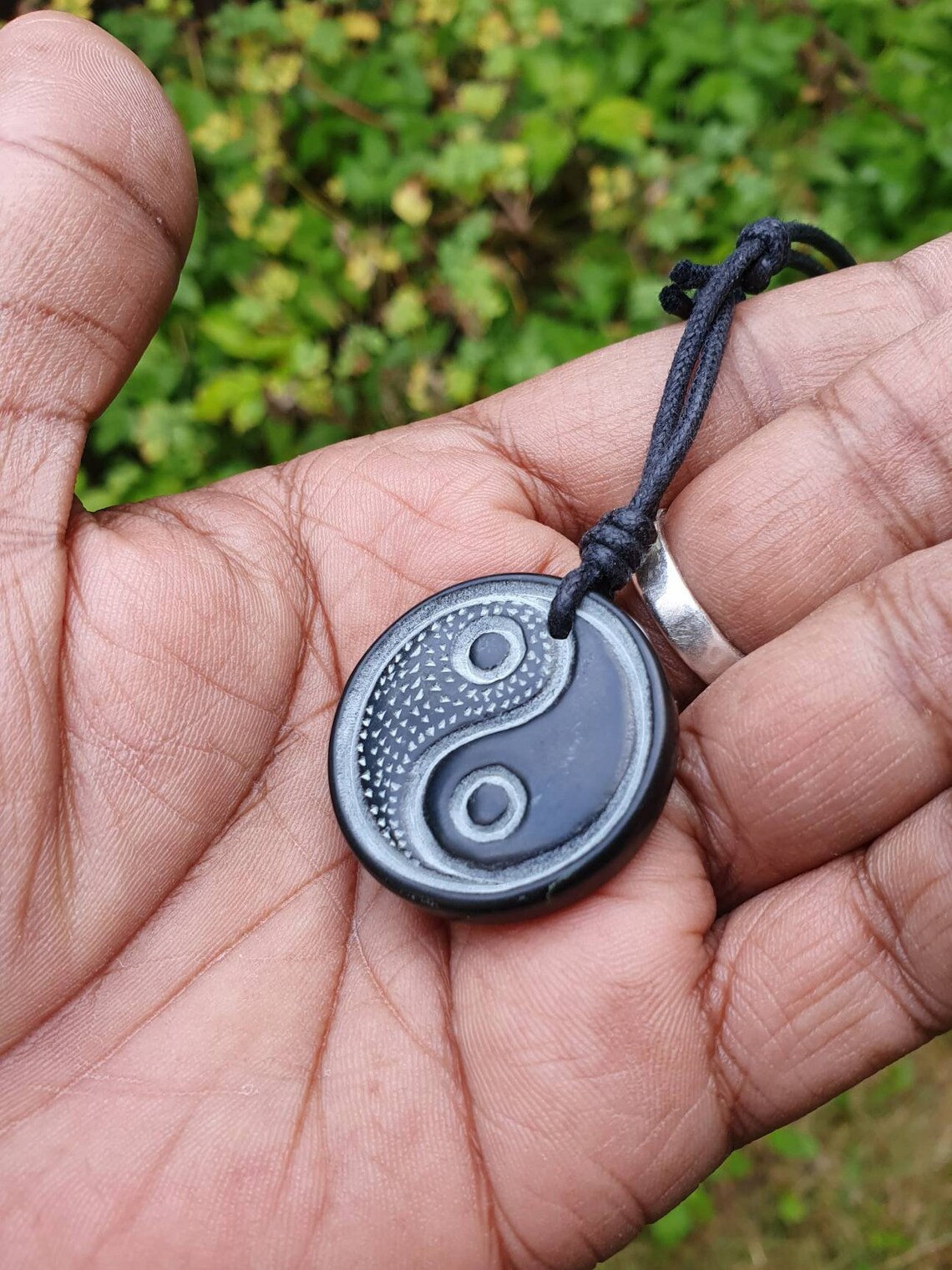 Yin and Yang Pendant | Tai Chi Symbol Necklace | Tao Charm Jewelry ...