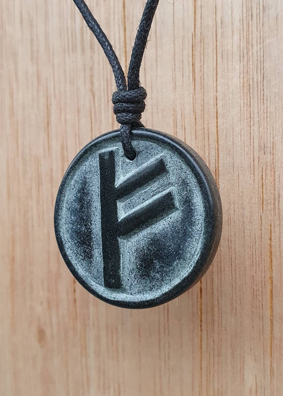 Fehu Rune Pendant | Freya Viking Necklace Jewelry | Norse Mythology ...