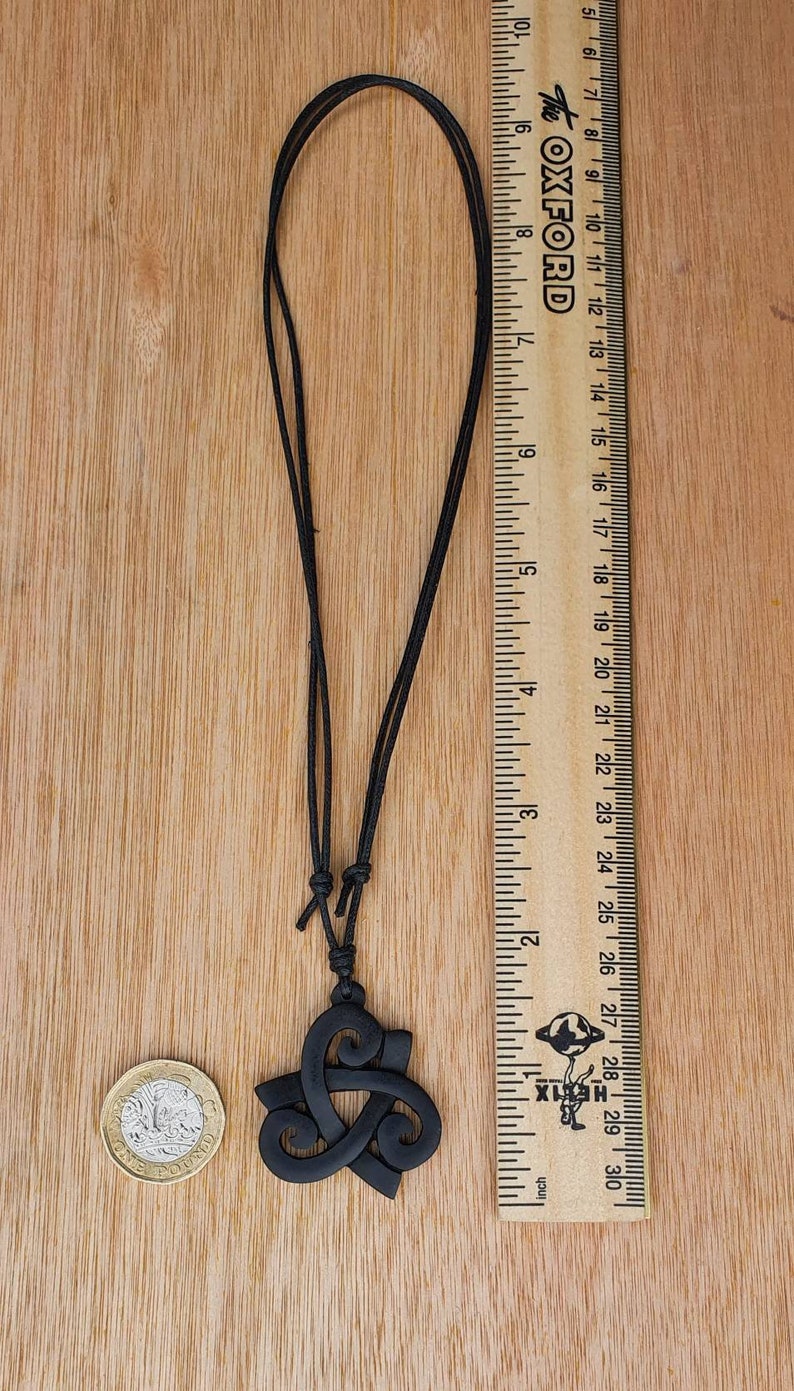 Celtic Triskelion Spiral Pendant | Hand-carved by Myself From Natural ...