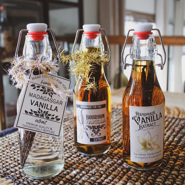 Vanilla Labels - Etsy