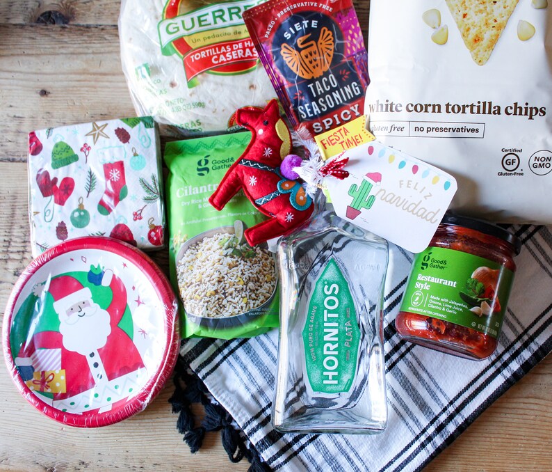 Feliz Navidad Christmas Gift Tags for Teachers Mexican Style - Etsy