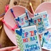 Zip Zip Hooray Valentine Printable Cards DIGITAL FILE Valentine's Day ...