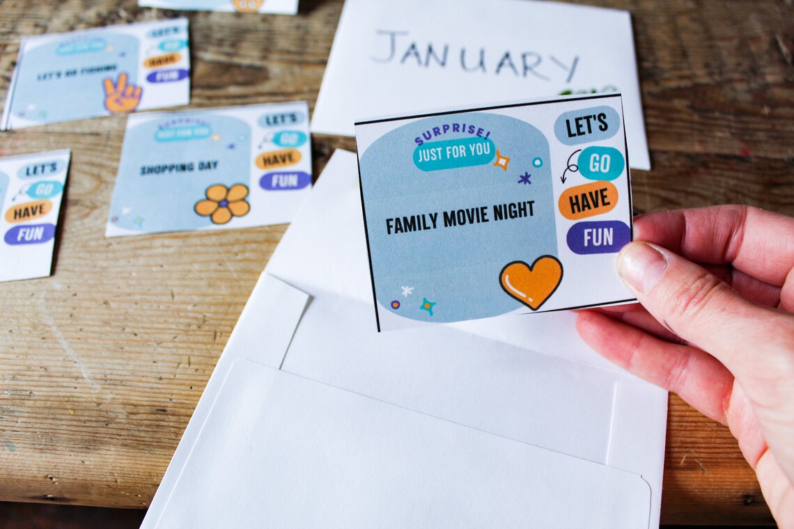 Experience Gift Printable Cards DIGITAL DOWNLOAD Gift - Etsy