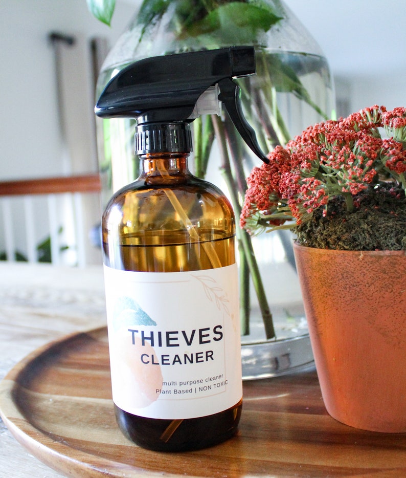 Thieves Spray Bottle Label *DIGITAL FILE* | Thieves Household Cleaner ...