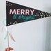 Set of 5 Christmas Pennant Flags *DIGITAL DOWNLOAD* Holiday Pennant ...