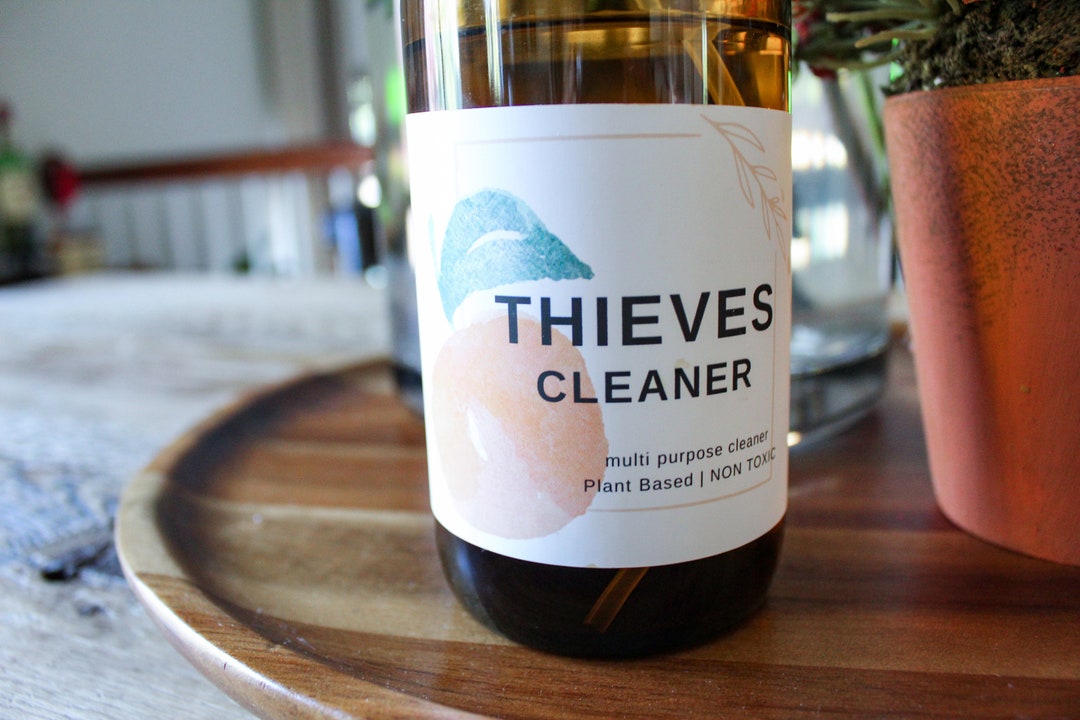 Thieves Spray Bottle Label *DIGITAL FILE* | Thieves Household Cleaner ...