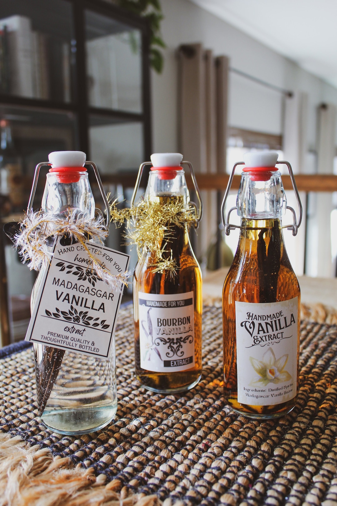 DIY Homemade Vanilla Labels and Gift Tags Printable - Instant Download ...