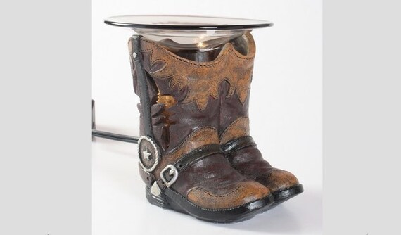 Cowboy Boots Cowgirl Boots Fragrance Aroma Lamp Oil Diffuser - Etsy