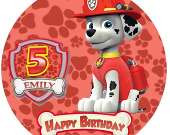 Marshall cake topper | Etsy