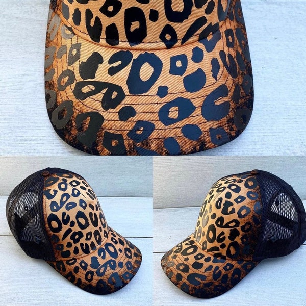Leopard Print Hat - Etsy