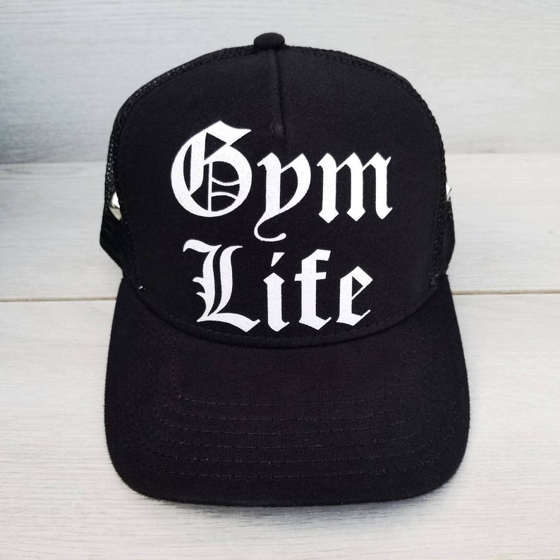 Gym Life Snapback Hat Cap - Etsy