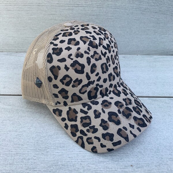 Leopard Print Hat - Etsy