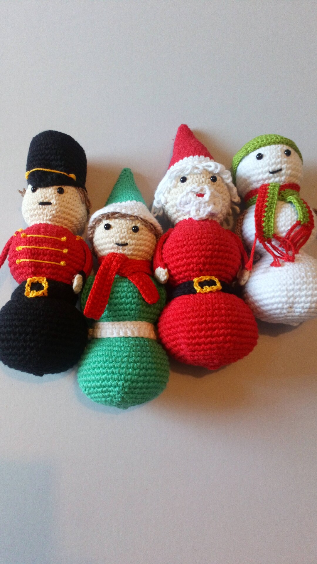 Amigurumi Christmas Set PDF Pattern Christmas Amigurumi Crochet ...