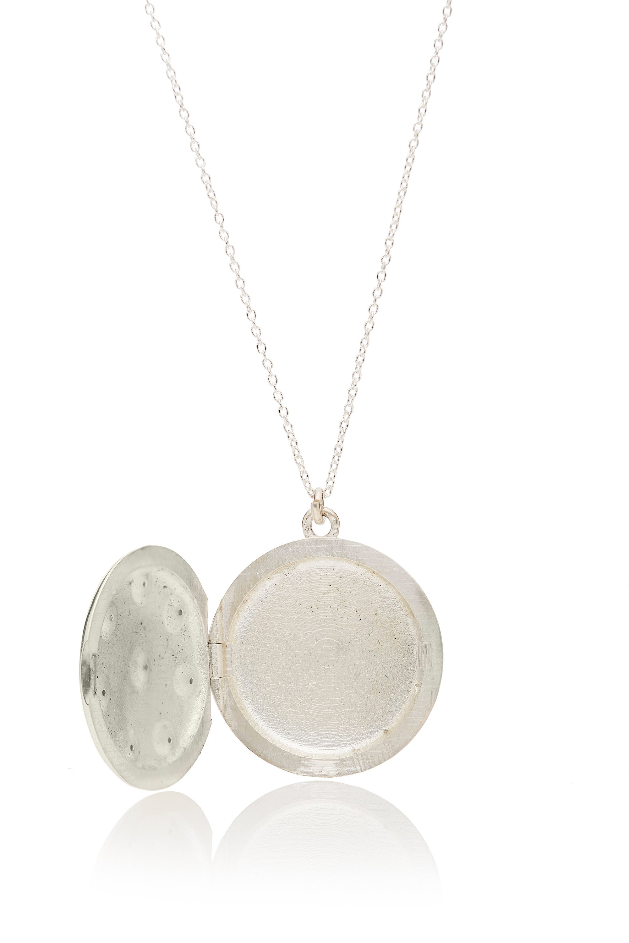 Sterling Silver Star Locket Adriane - Etsy