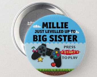 Big Sister Badge - Etsy