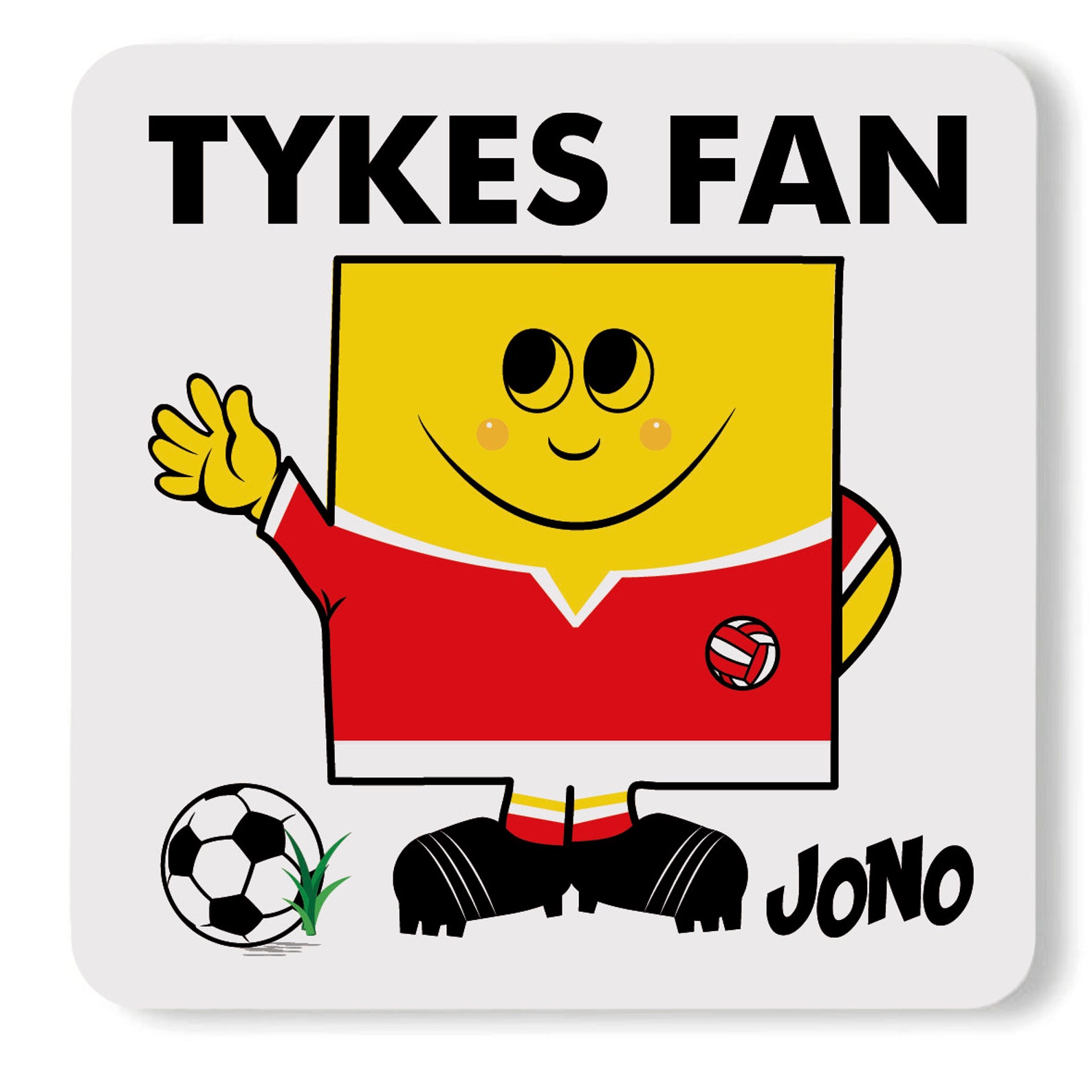 ANY TEAM: Personalised Football Coasters. Ideal Stocking Filler ...