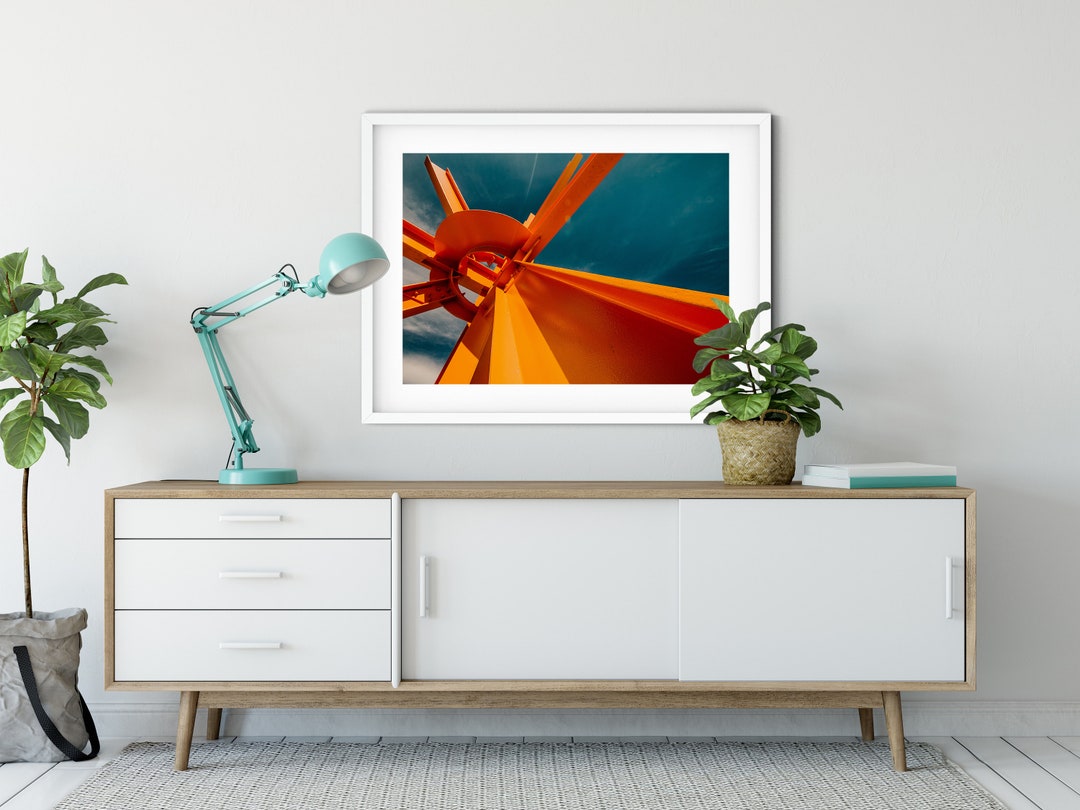 Milwaukee's Sunburst Scultpure, the Calling Full Color, Gloss Print ...