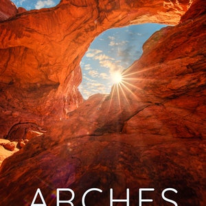 National Parks Poster Series: Arches National Park | 3 Options ...