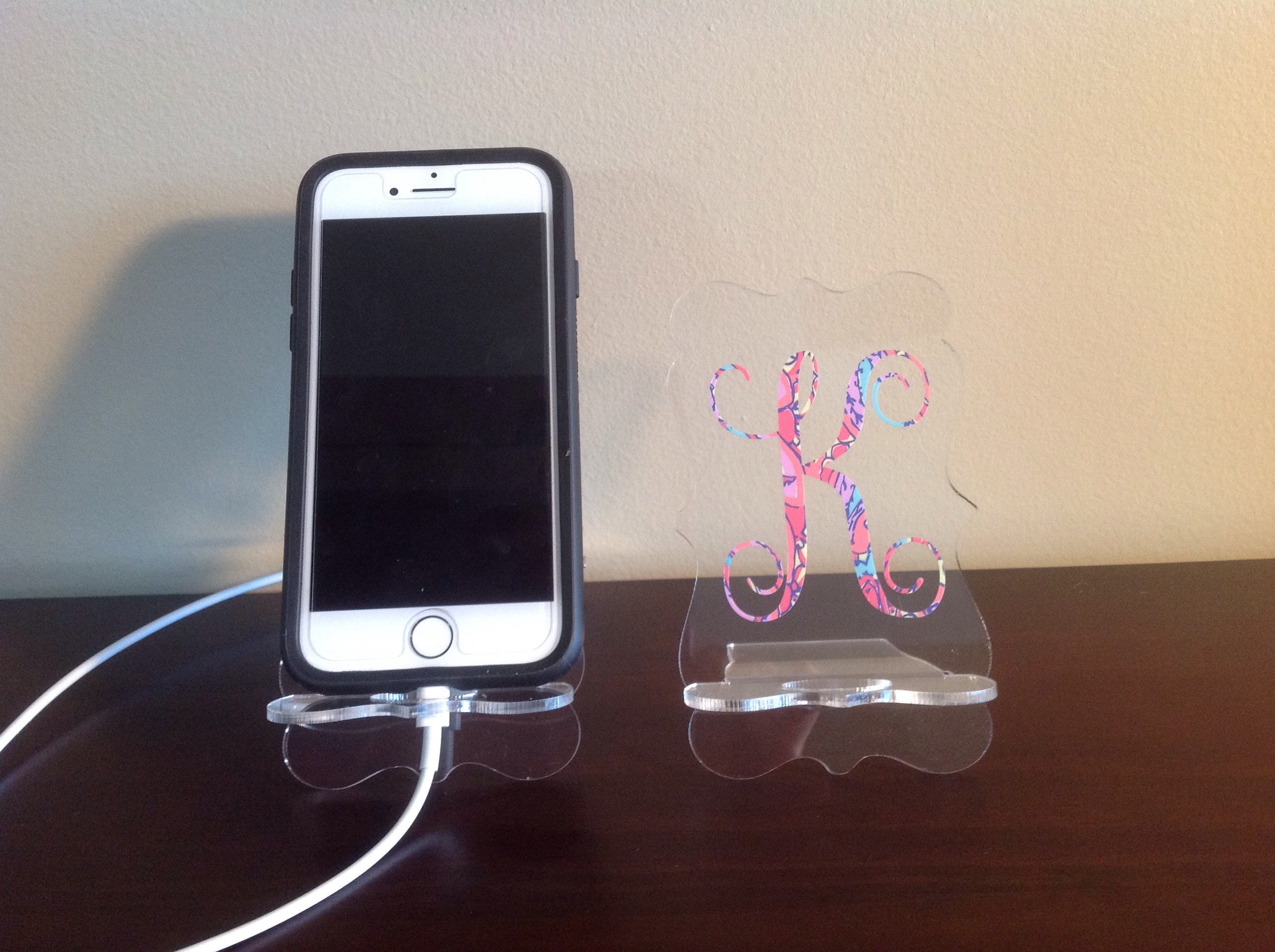 Acrylic Cell Phone Stand-personalized Cell Phone Stand | Etsy