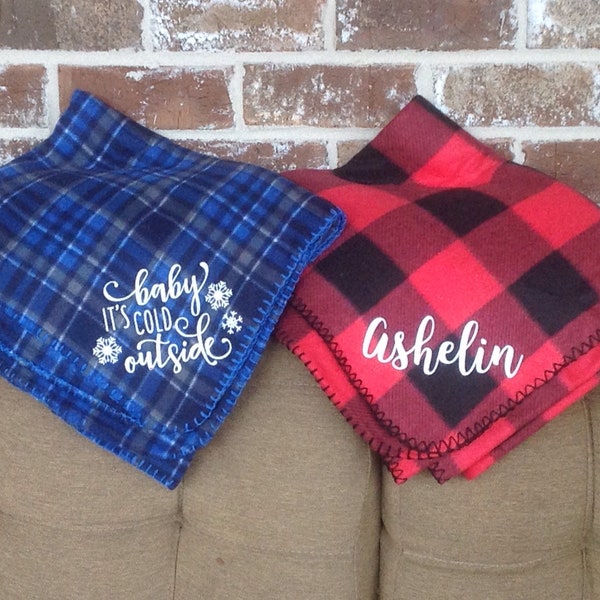 Plaid Blanket - Etsy