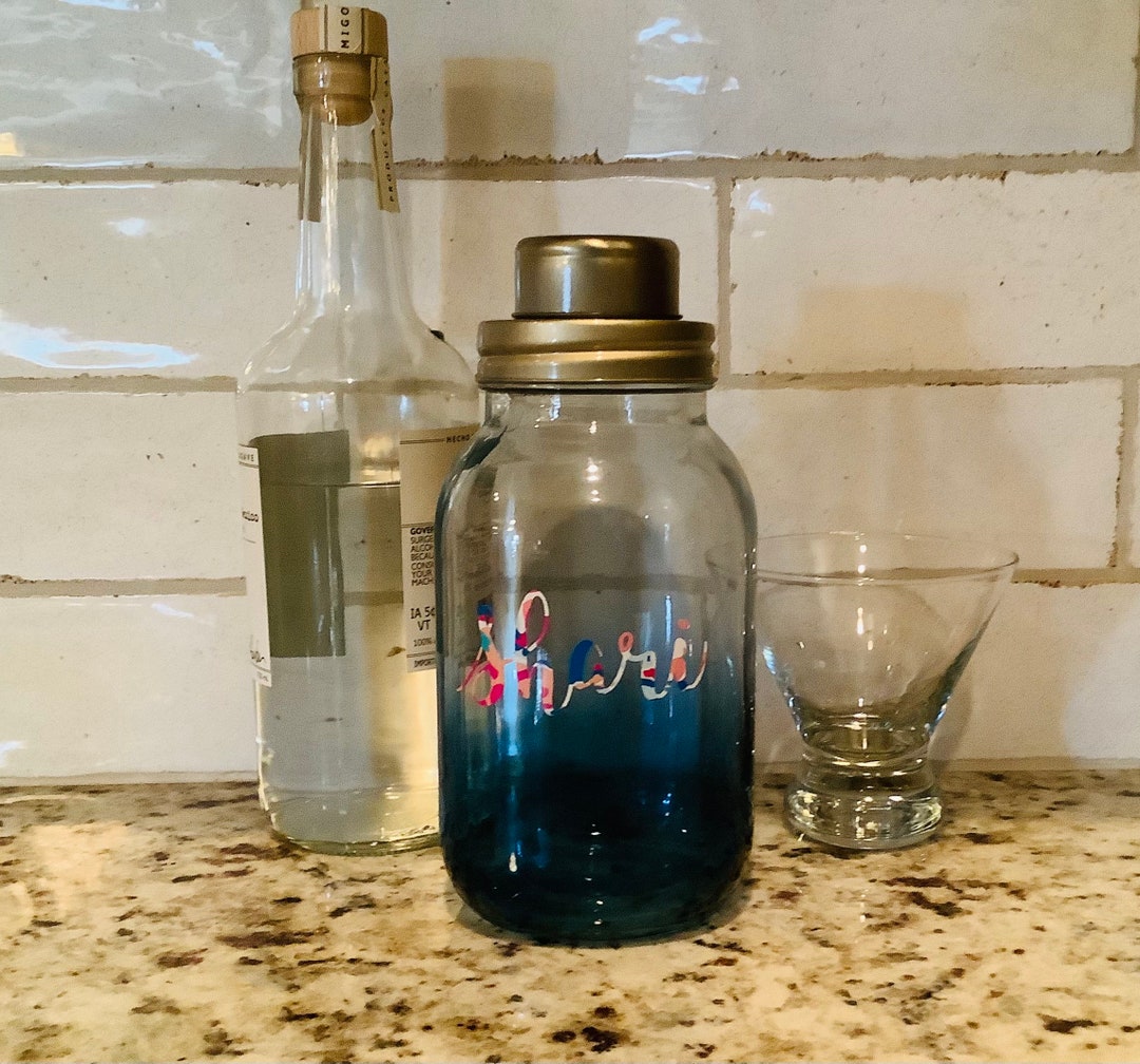 Customized/personalized-monogrammed Cocktail Shaker - Etsy