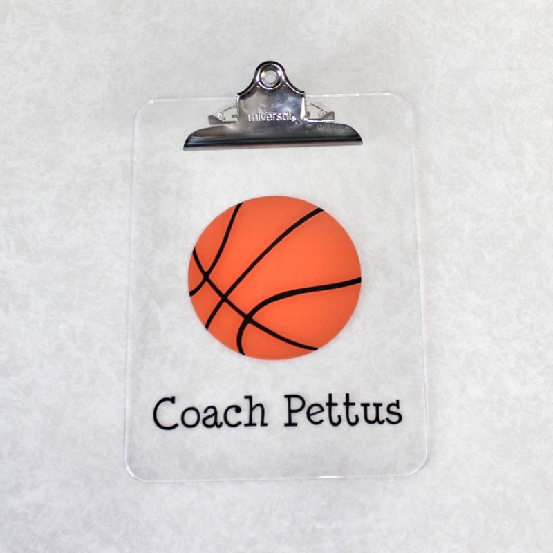 Basketball Coach Clipboard
