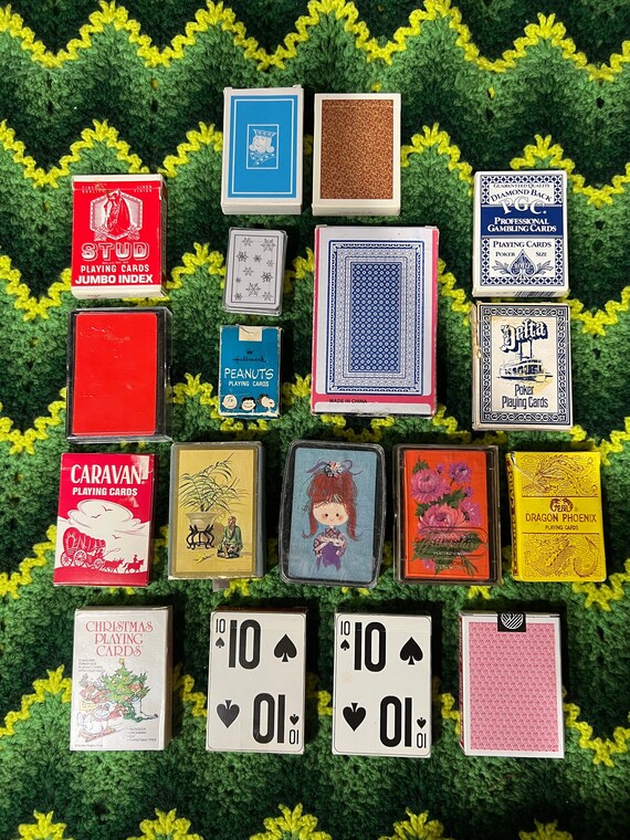 Vintage // Various Playing Card Decks - Etsy