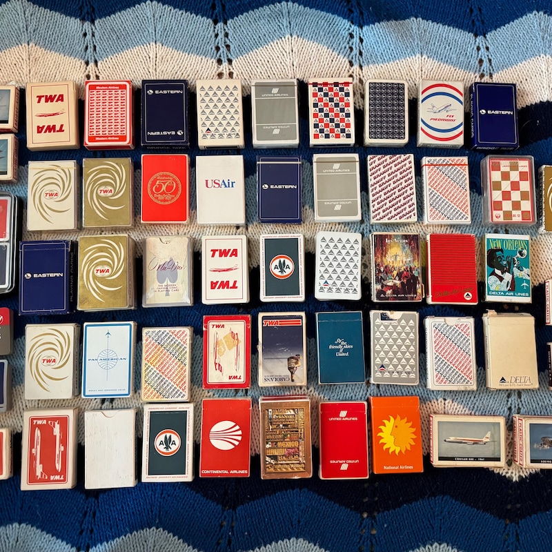 Vintage Twa Playing Cards - Etsy