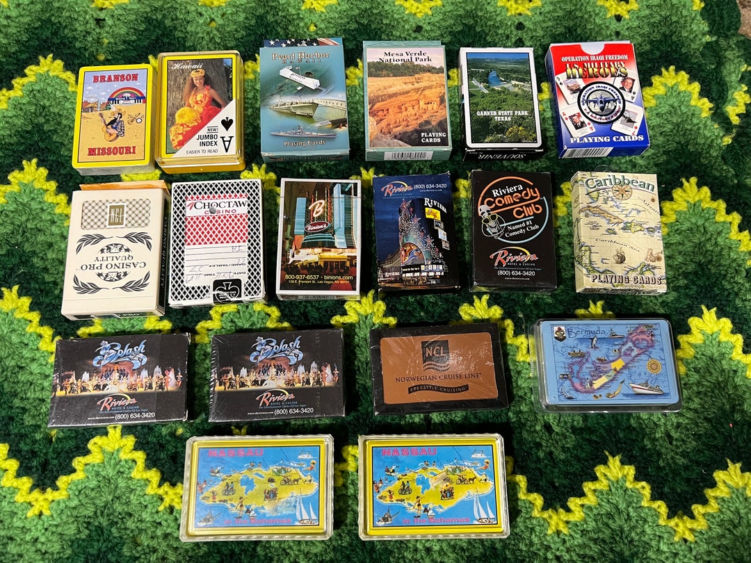 Vintage // Souvenir Decks of Playing Cards - Etsy