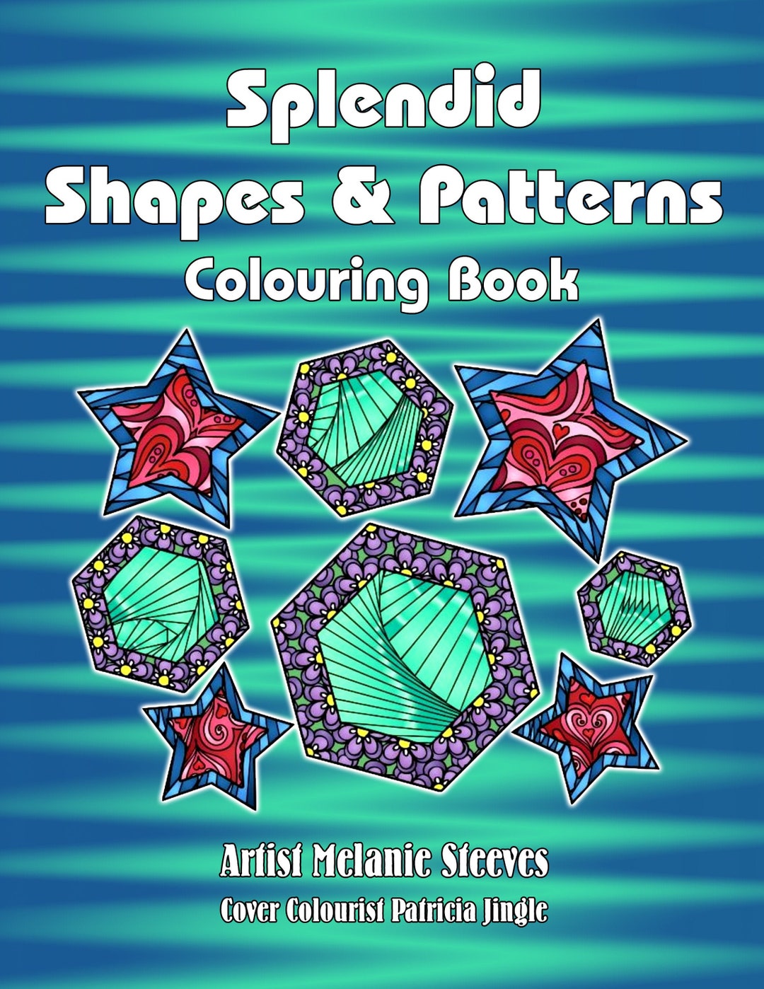 Splendid Shapes & Patterns Colouring Book PDF Download - Etsy