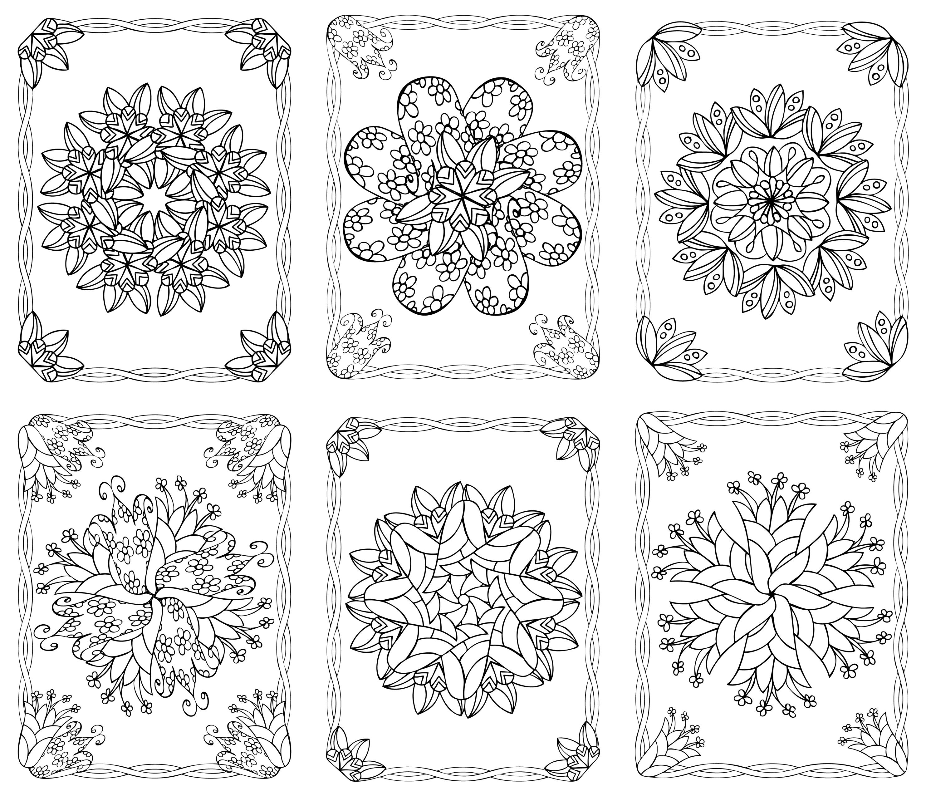 Colour Your Own Greeting Cards - Etsy
