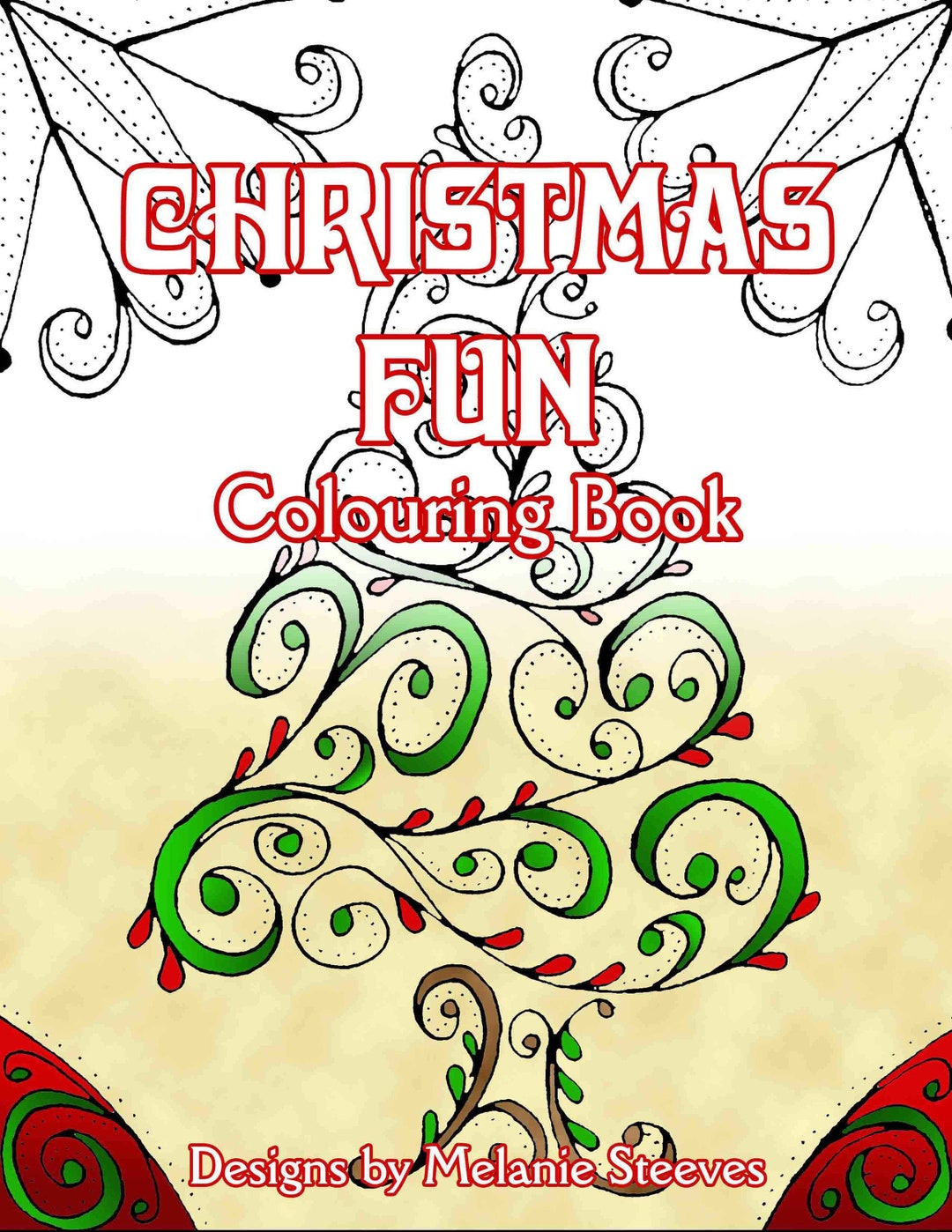 Christmas Fun Colouring Book PDF Download - Etsy