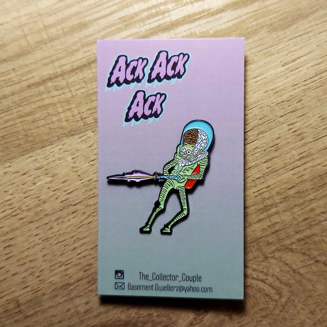 Mars Attacks! Enamel Pin - Etsy
