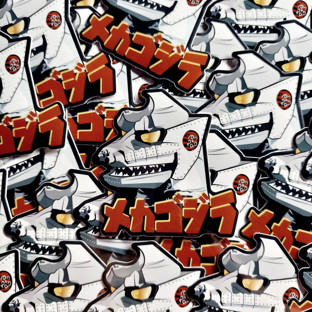 Mechagodzilla Sticker - Etsy