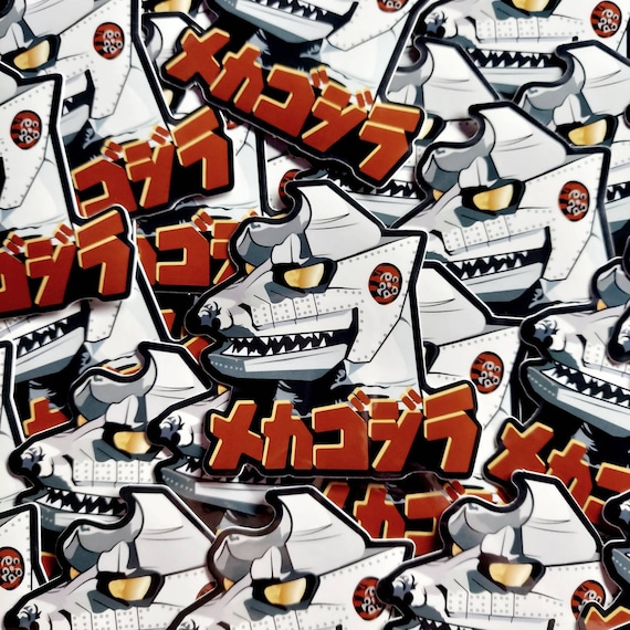 Mechagodzilla Sticker - Etsy