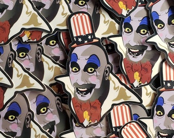 Captain Spaulding/vinyl Decal/house of 1000 Corpses/the Devils - Etsy