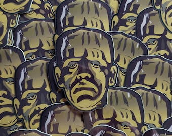 The Invisible Man Sticker made to Order - Etsy