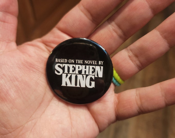 Stephen King Button - Etsy