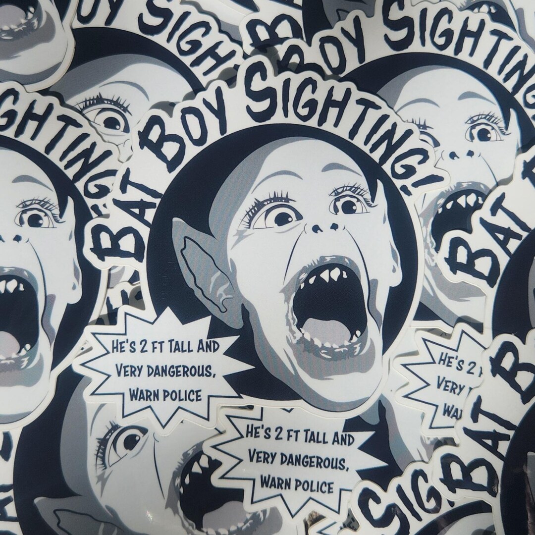 Bat Boy Sticker - Etsy